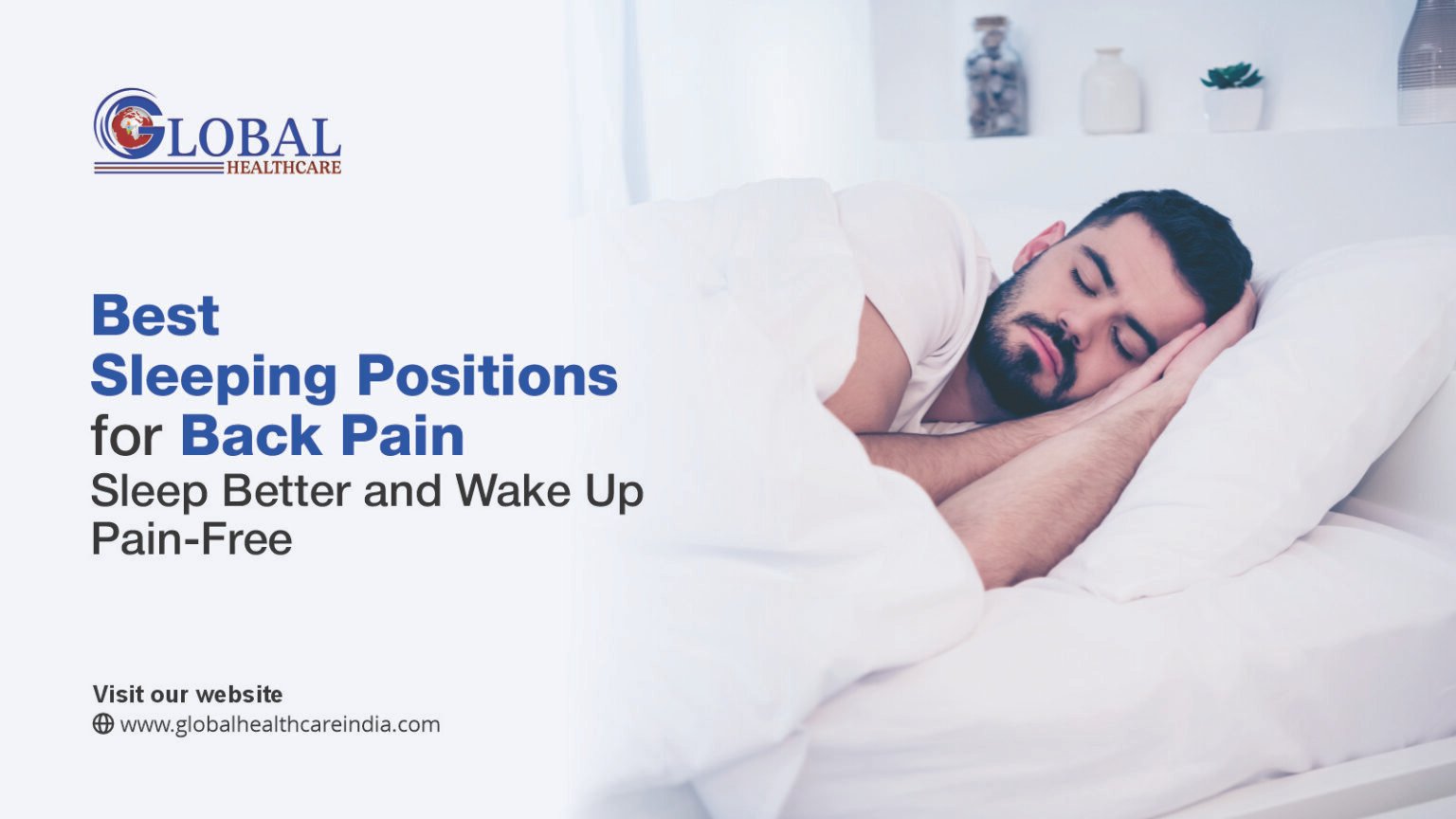 5 Best Sleeping Positions for Back Pain Relief - Global Health Care
